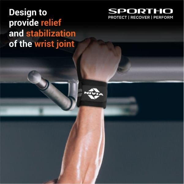 Weight Lifting Straps with Wrist Support Online – Nivia Sports